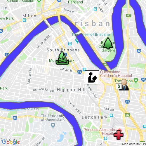 Central Brisbane Indigenous Significance : Scribble Maps