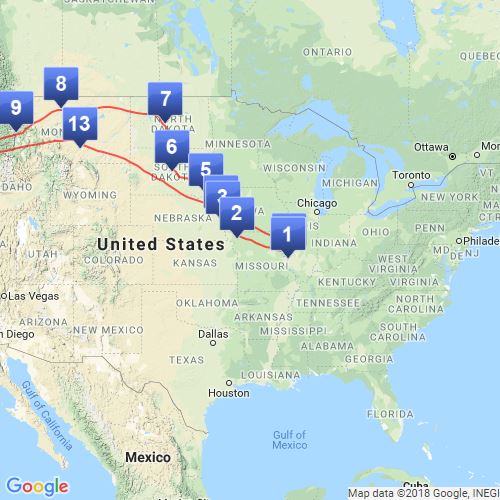 Lewis and Clark Expedition Map : Scribble Maps