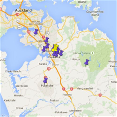 2014 Papakura : Scribble Maps