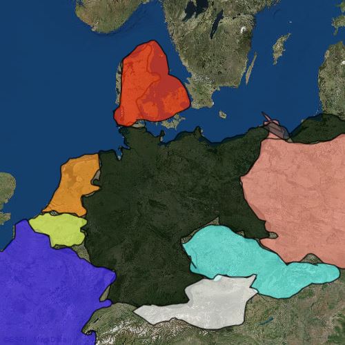 World Map 1945 Scribble Maps - Map