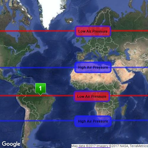 Biomes and Air Pressure : Scribble Maps