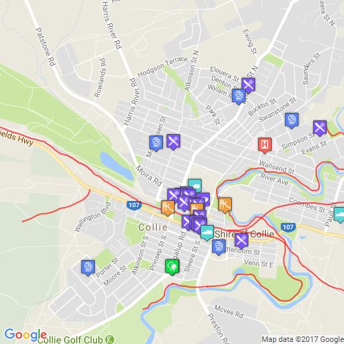 shire of collie : Scribble Maps