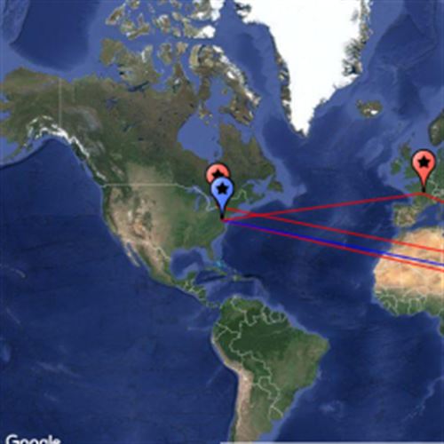 Family Migration Map : Scribble Maps