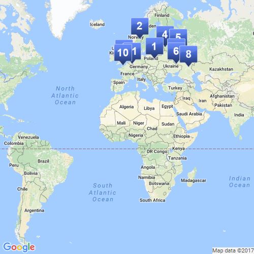World Map 1945 Scribble Maps - Map
