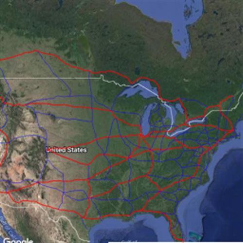 High Speed Rail Map : Scribble Maps
