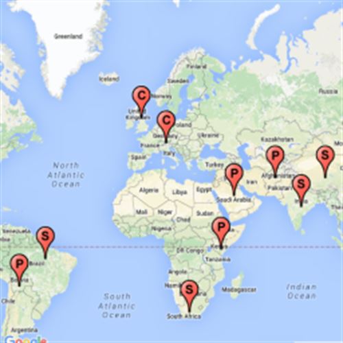 Core-Periphery : Scribble Maps