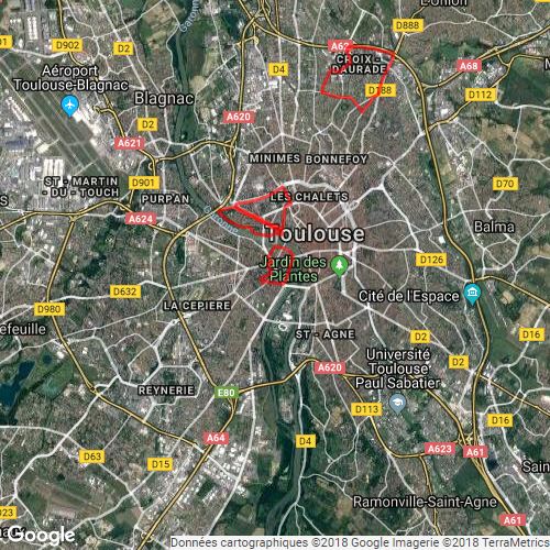 TOULOUSE : Scribble Maps
