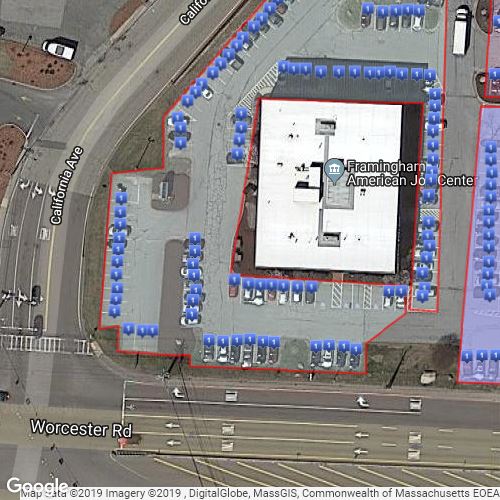 parking lot spaces : Scribble Maps
