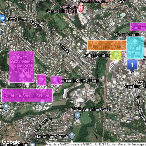 Nambour : Scribble Maps