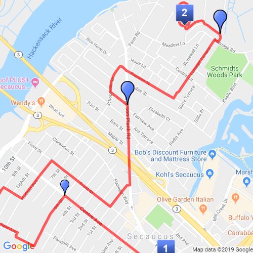 Secaucus Run : Scribble Maps