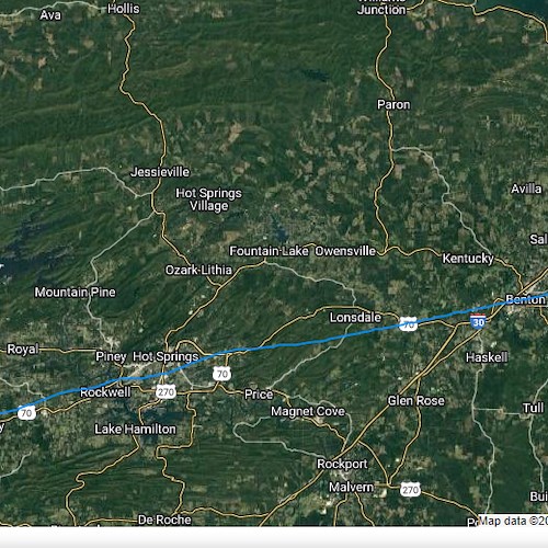 Tornadoes of the tornado outbreak of December 31-January 2 : Scribble Maps