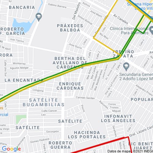 RUTAS PECERAS MATAMOROS : Scribble Maps