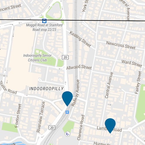 Map of Indooroopilly : Scribble Maps