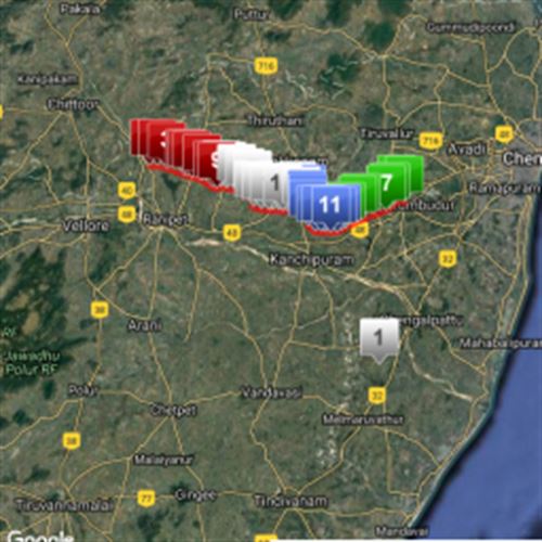 Chennai - Bangalore Expressway : Scribble Maps