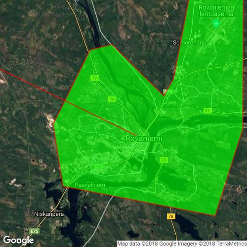 rovaniemi : Scribble Maps