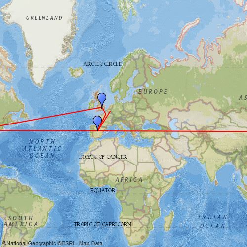 Rizal's second journey : Scribble Maps